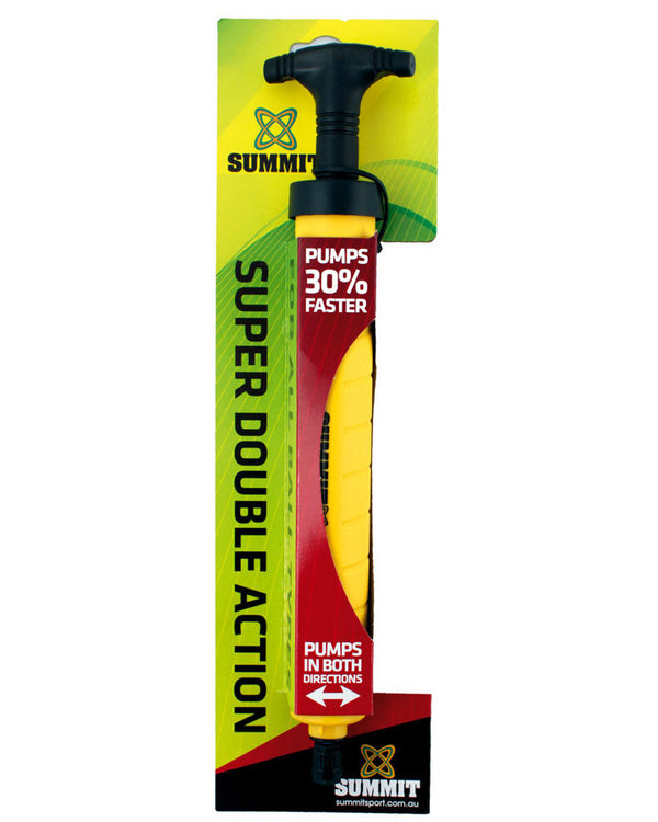 Summit Super Double Action Pump – Dynamic Sport New Zealand